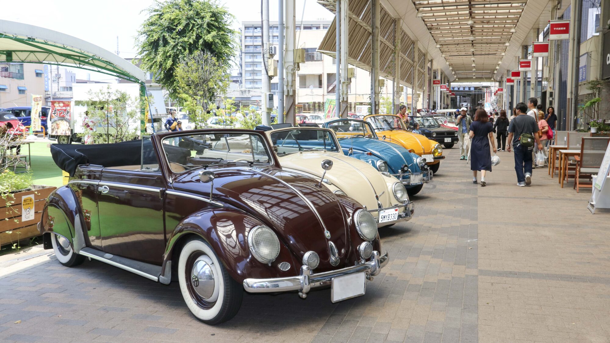 ワーゲンが街中にやってきた 「いちにち博物館」に26台(N)｜前橋発、新しい風 「めぶく」街 。前橋の様々な話題を取り扱う前橋新聞-mebukuです。