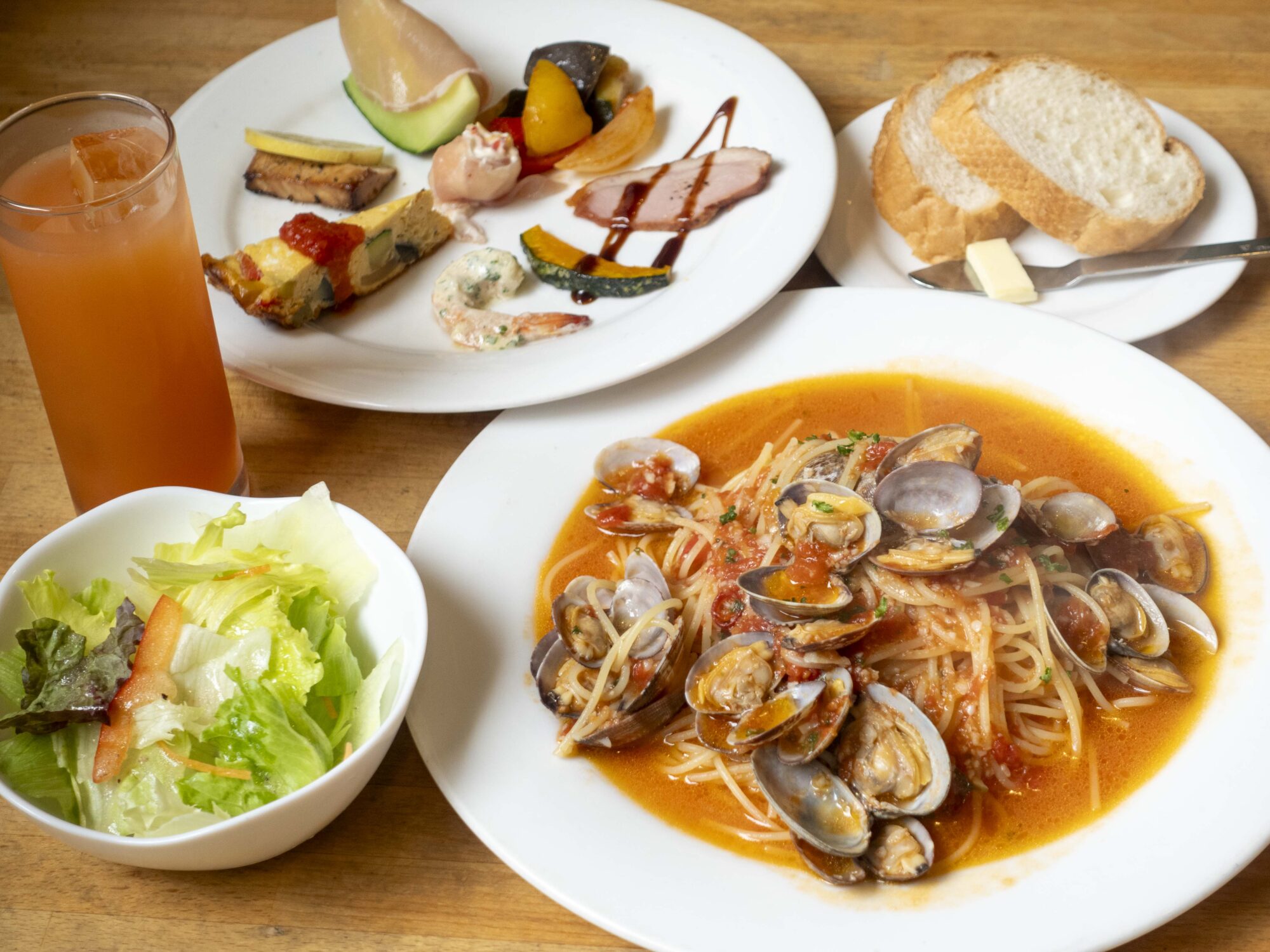 イタリア料理 エスターテ コスパ最強 Bセット1600円（N）の前橋グルメ情報｜前橋発、新しい風 「めぶく」街 。前橋の様々な話題を取り扱う前橋新聞-mebukuです。